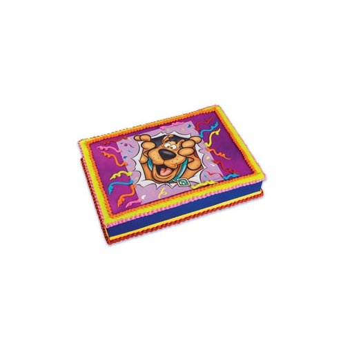 Scooby Doo Edible Icing Cake Decoration [SCDCAED01] - Costumes.com.au