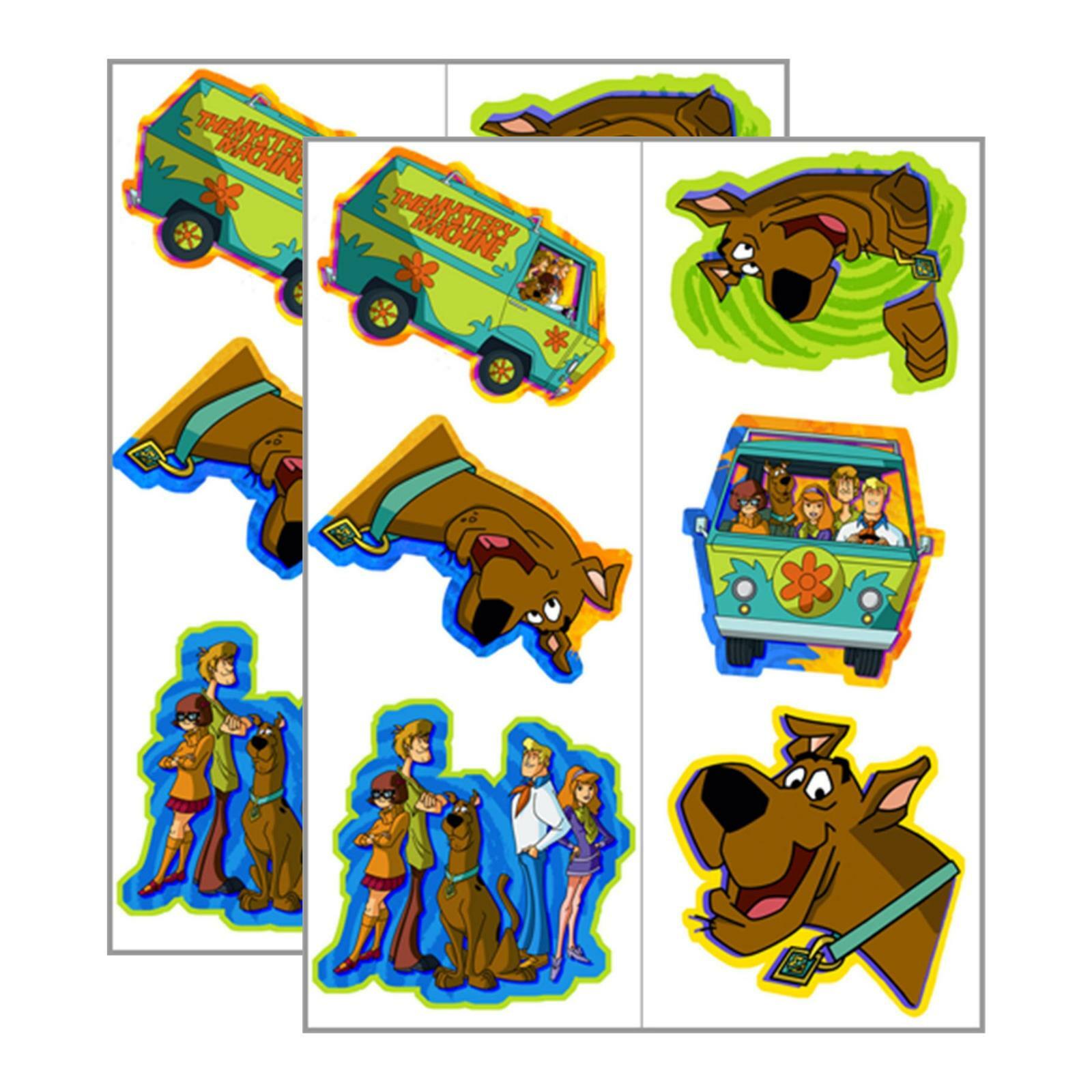 Scooby Doo Mod Mystery Tattoos (2 Sheets) | Costumes.com.au - Costumes ...