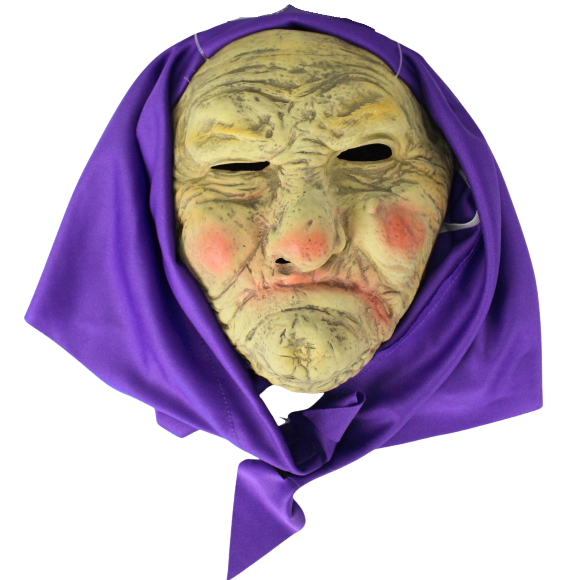 Granny Latex Adult Mask - Costumes.com.au
