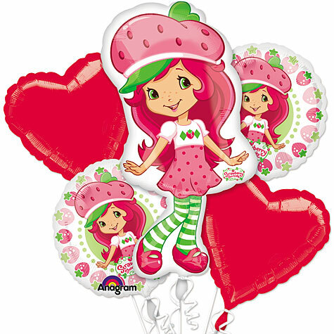 Strawberry Shortcake Helium Balloon Bouquet | Costumes.com.au ...