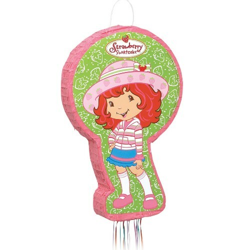 Strawberry Shortcake Pull String Pinata | Costumes.com.au - Costumes.com.au