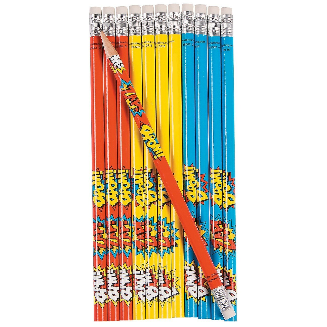 Superhero Pencils (Pack of 24) - Costumes.com.au