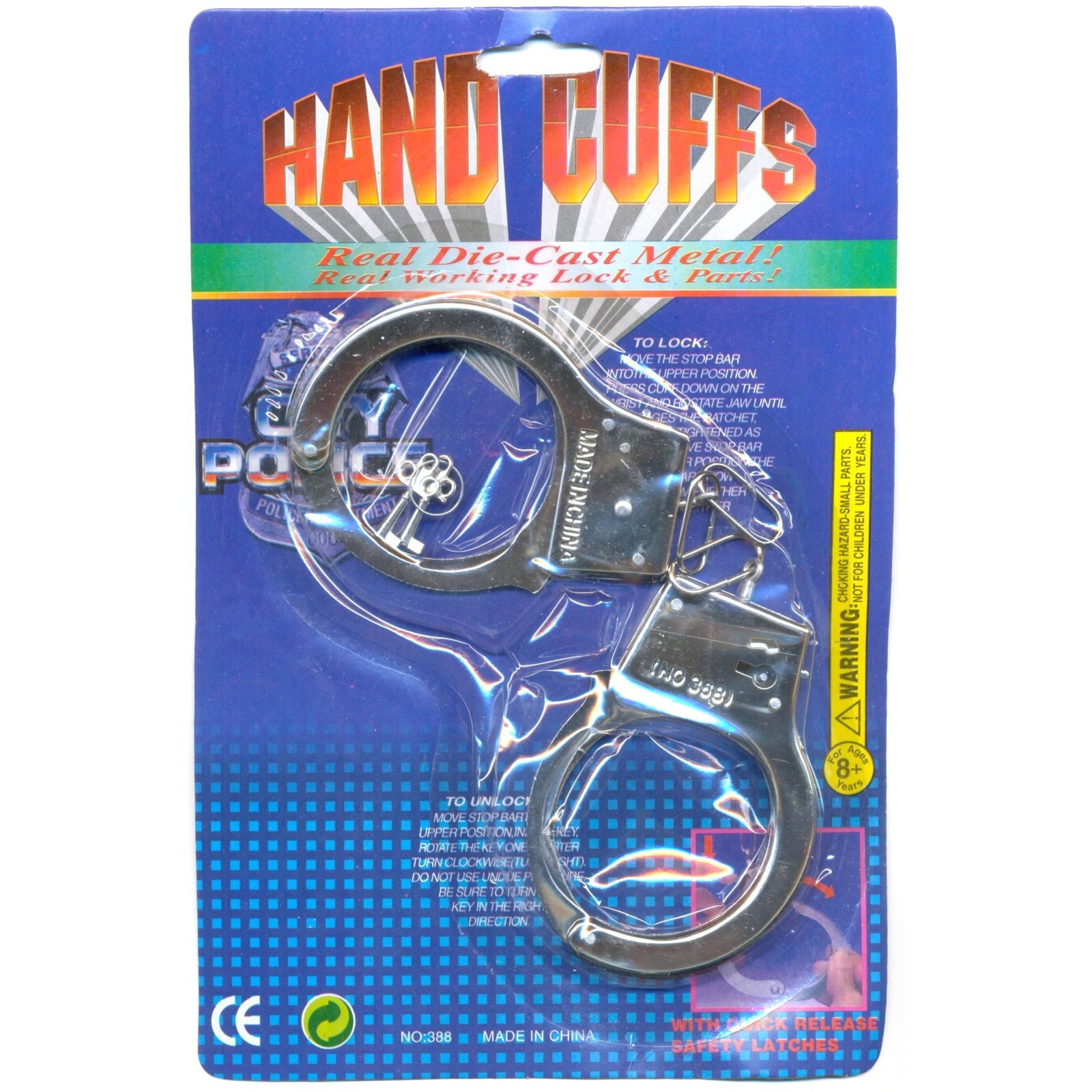 Metal Handcuffs | Cowboy & Western Party Supplies | Themed Party ...