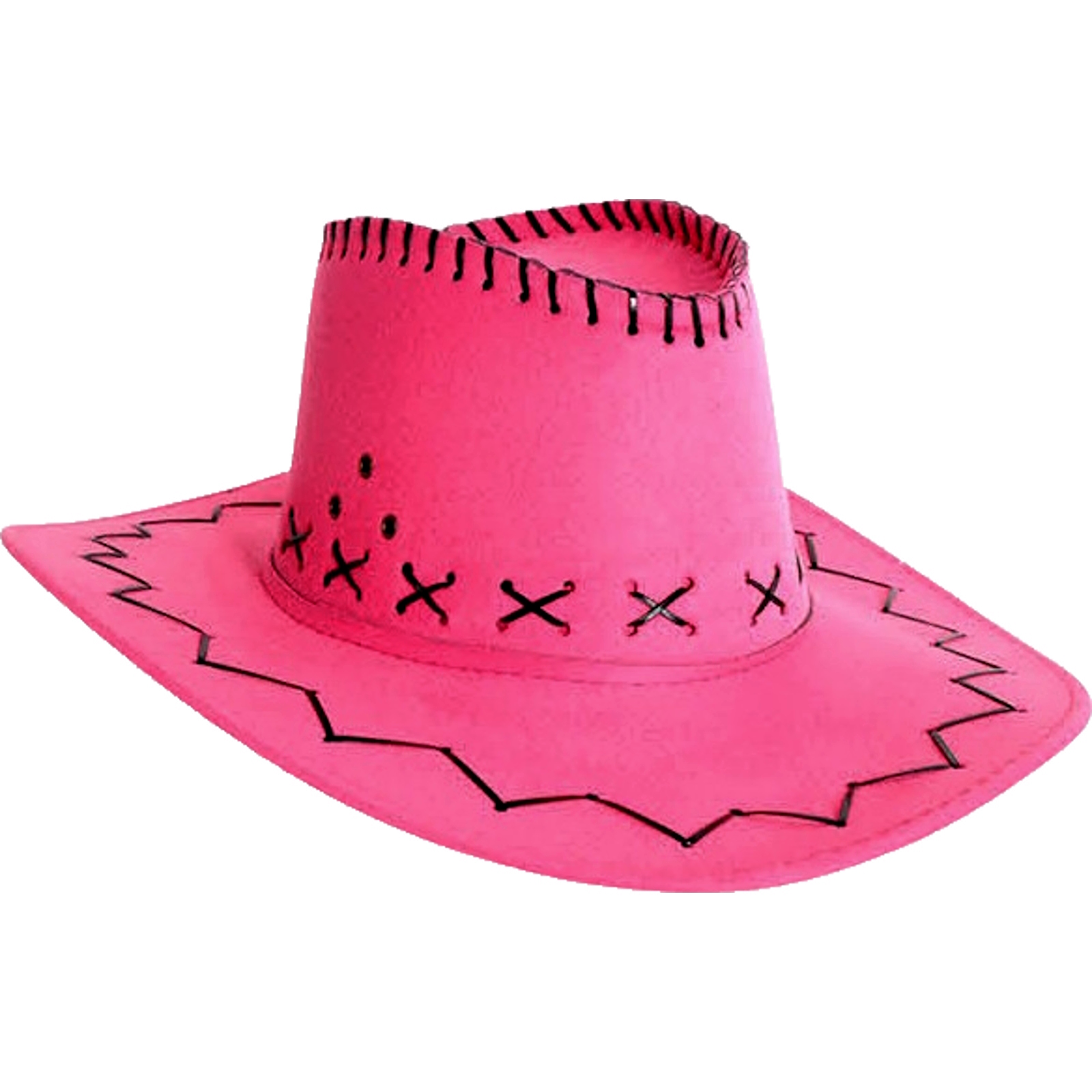 Adult Hot Pink Outback Cowboy Hat - Costumes.com.au