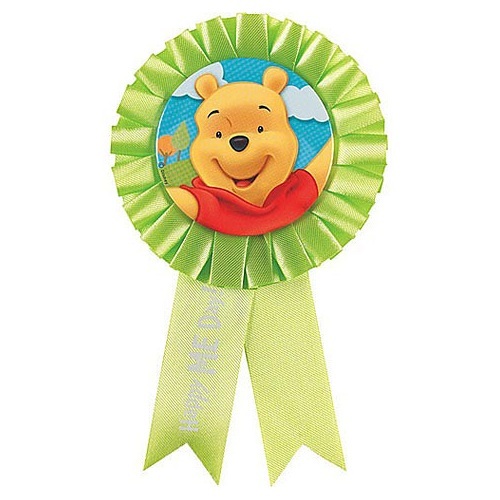 Winnie the Pooh Guest Of Honour Ribbon | Winnie the Pooh Party Supplies ...